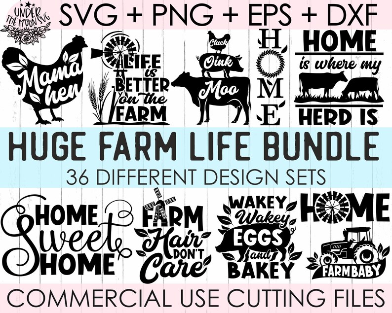 Farmhouse Svg Farm House Sign Svg Farm Life Bundle Svg | Etsy