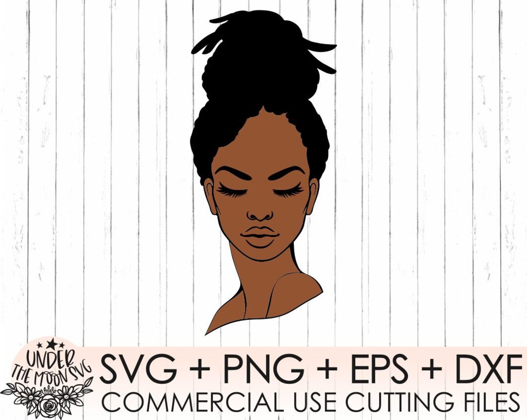 Afro Svg, Natural Hair Svg,natural, Afro Woman Svg, African Svg,black ...