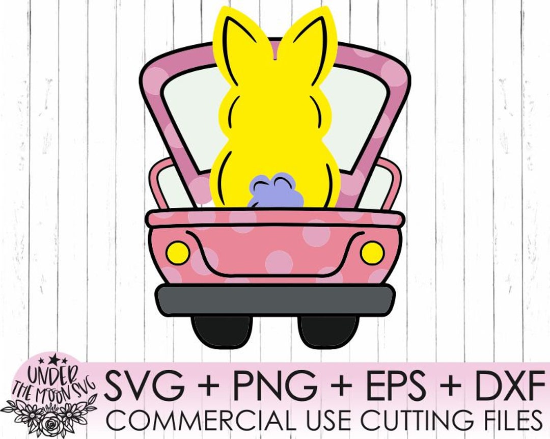 Easter Svg, Easter Truck Svg, Girl Easter Svg, Bunny Svg, Dxf Png ...