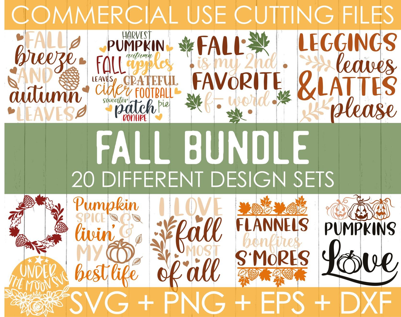 Autumn Svg Bundle Fall Svg Halloween Svg Bundle Fall Quotes - Etsy