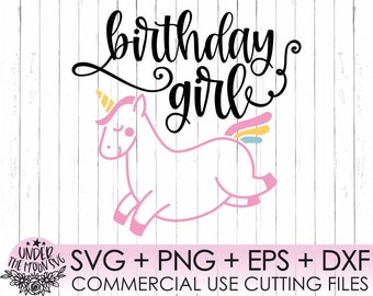 Unicorn SVG / Unicorn Birthday Svg / Unicorn Birthday Girl Svg, Unicorn ...