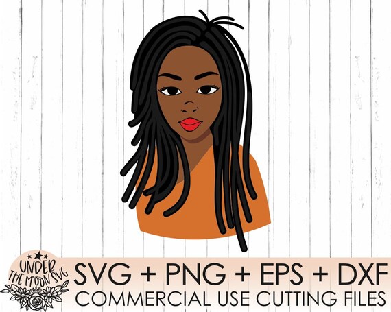 Afro Woman Svg Black Woman Svg Black Girl Svg Afro Hair Etsy India