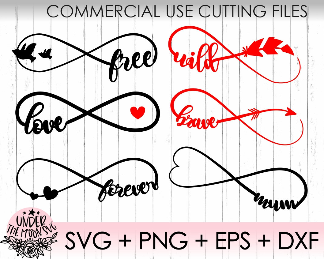 Infinity Circle SVG / Infinity Symbol Vector / Family Infinity | Etsy