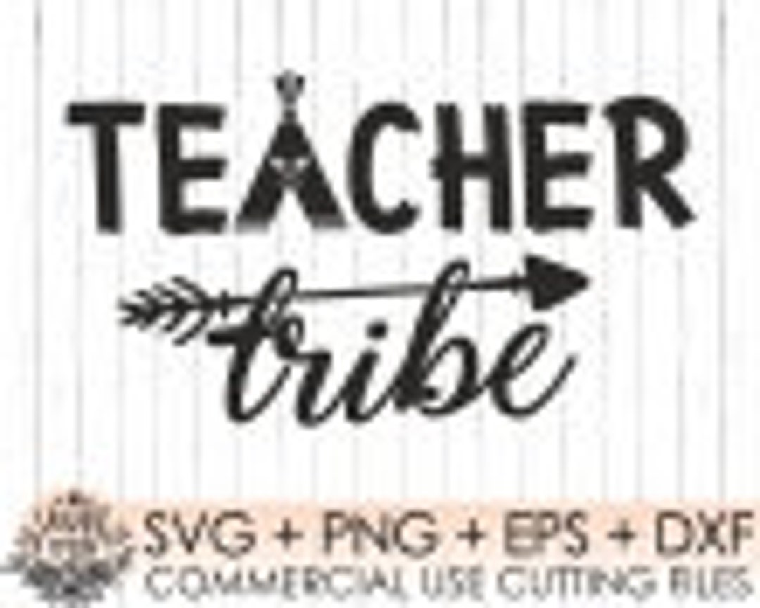 Teacher Tribe Svg, Teacher Tribe School Arrow SVG , SVG Instant ...