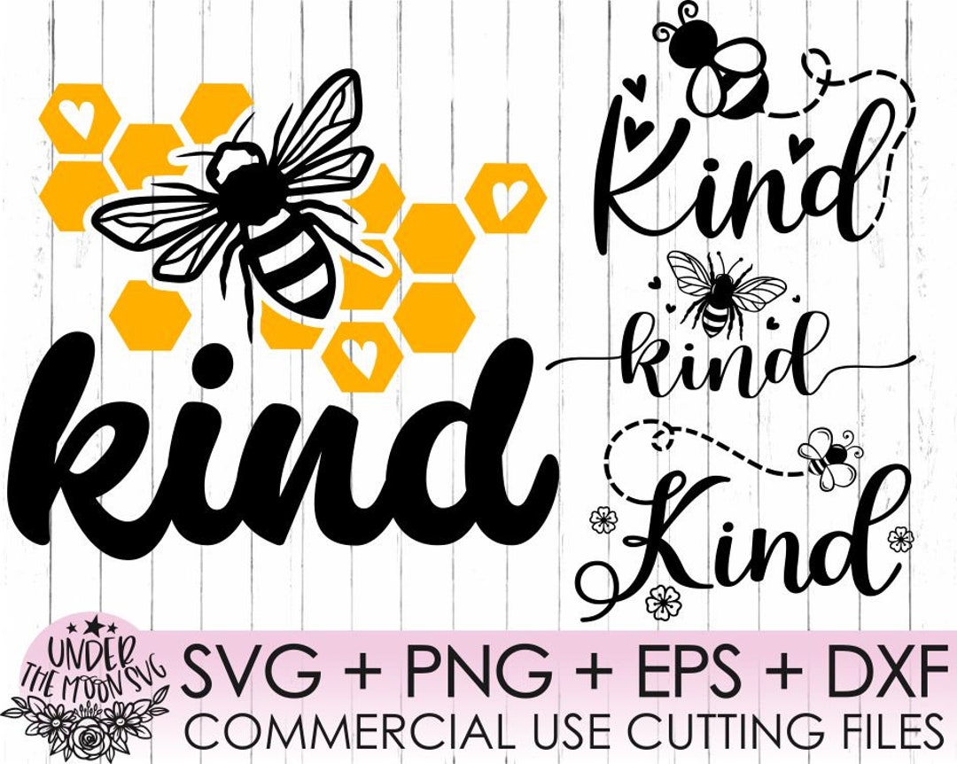 Bee Kind Svg, Be Kind Svg, Kind Quotes Svg, Bee Kind, Be Kind, Kindness ...