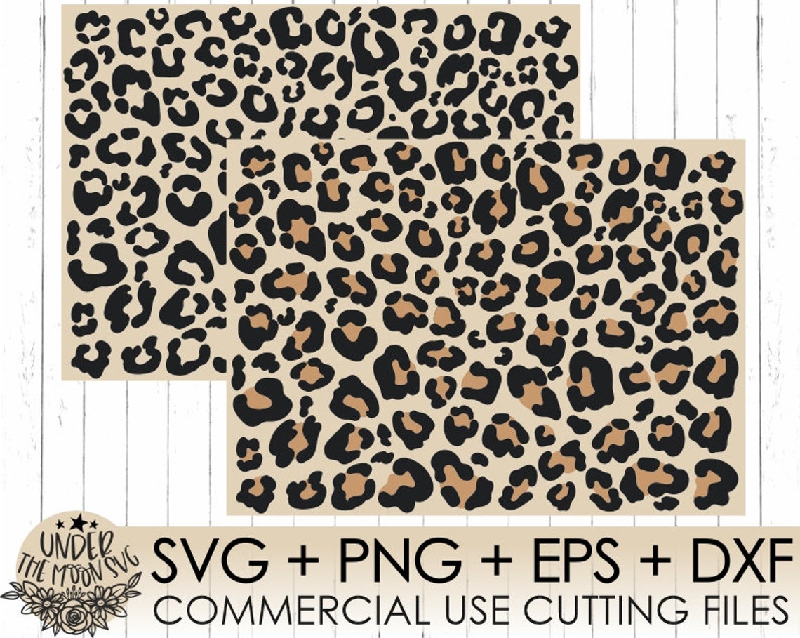 Leopard Print Svg Bundleleopard Svg leopard Print Pattern - Etsy UK