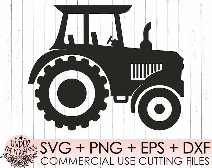 Tractor Heartbeat. Svg Png Eps Dxf Cut Files. - Etsy