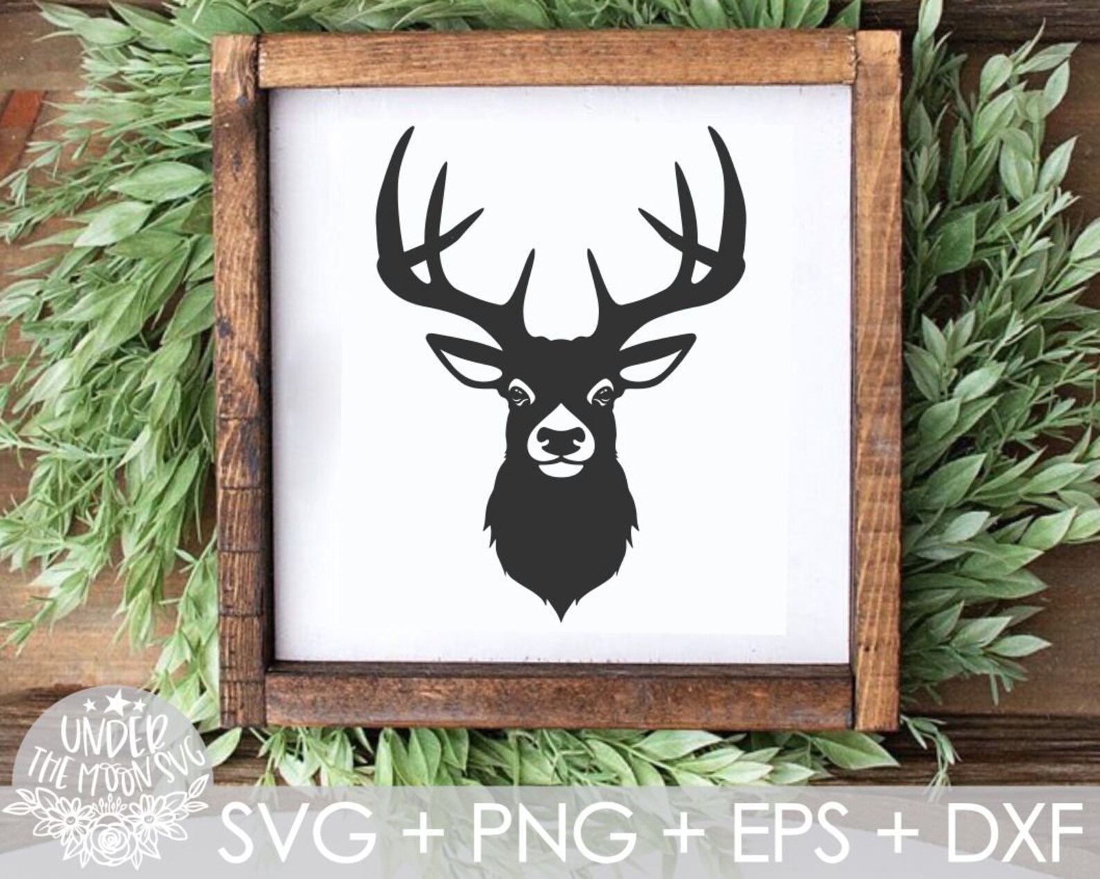 Deer Svg File Nature Deer Svg File Hunting Svg File Wall - Etsy