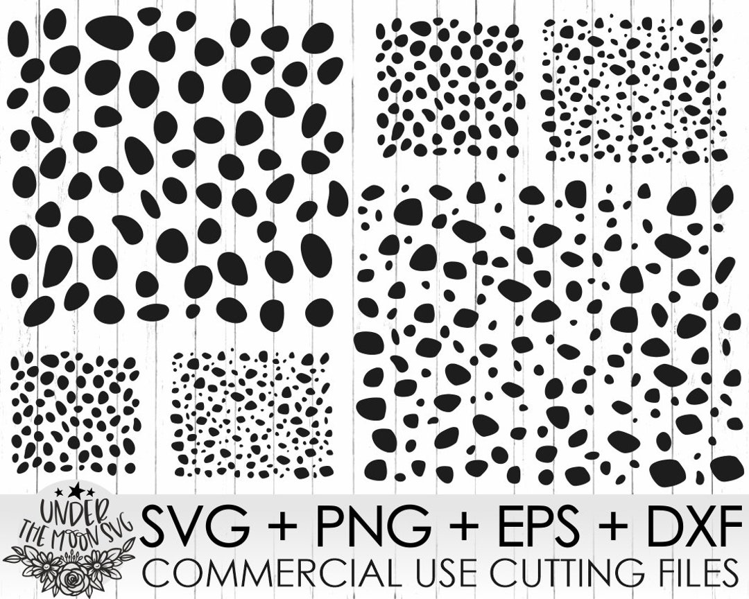 Dalmations Spots Svg,dalmatian Svg, Dalmation Spots Svg File, Spots ...