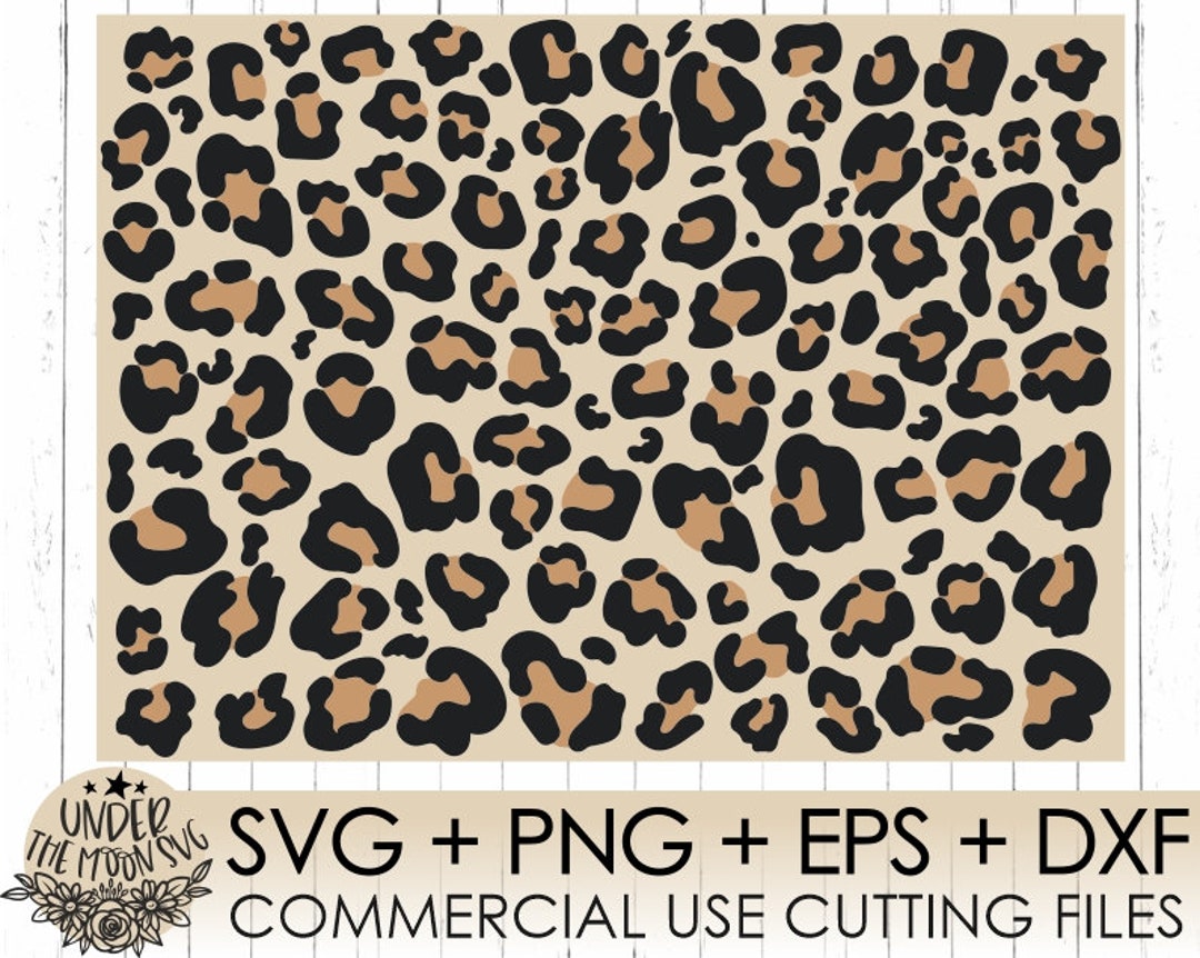 Leopard Print Pattern Svg ,leopard Pattern Svg Repeating Pattern ...