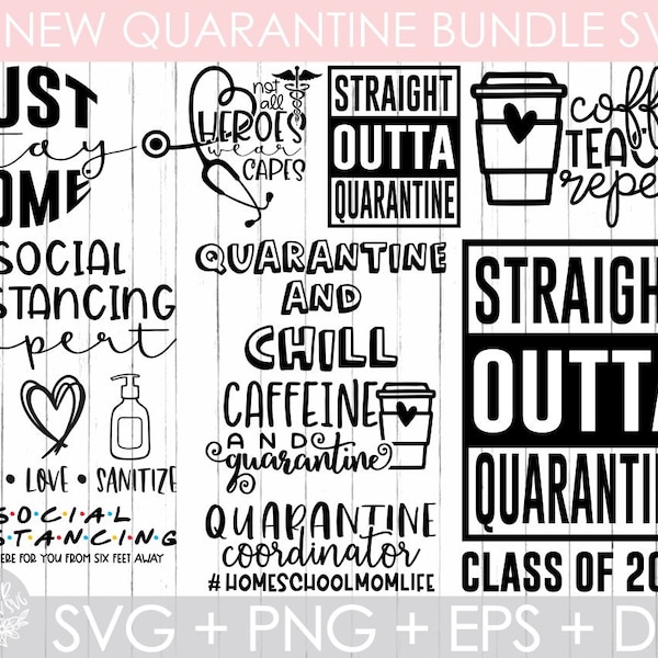 2020 Quarantine Svg - Etsy