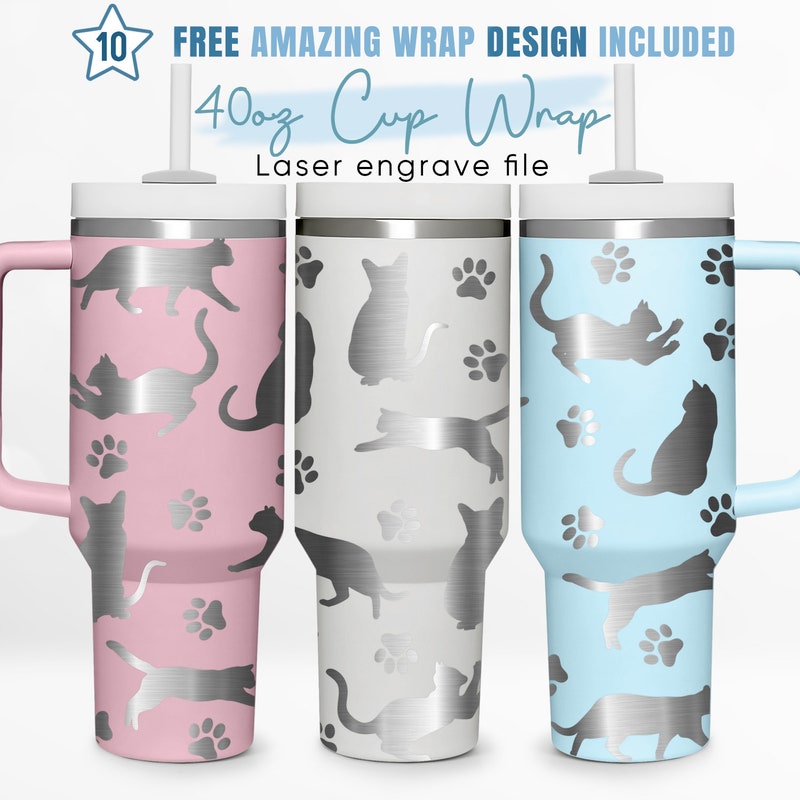 40 Oz Black Cat - Etsy