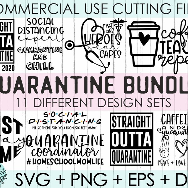 2020 Quarantine Svg - Etsy