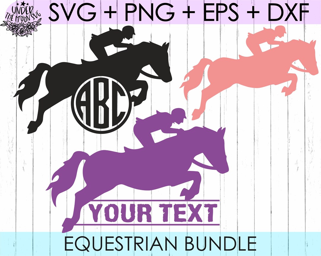 Equestrian Show Jumping SVG / HORSE Svg / Dressage SVG / Jumper Svg ...