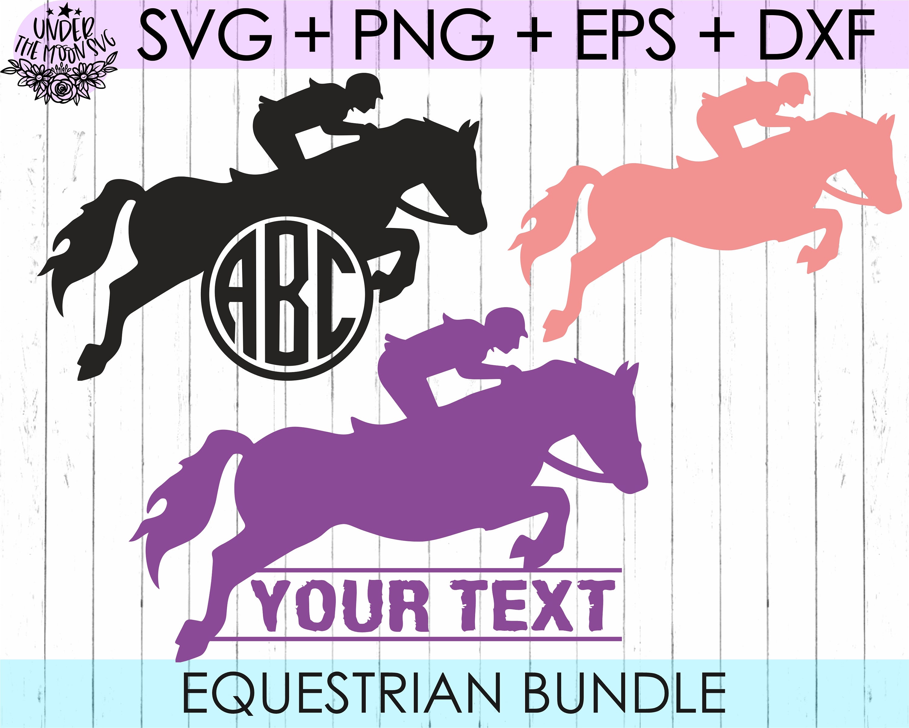 Equestrian Show Jumping SVG / HORSE Svg / Dressage SVG / | Etsy