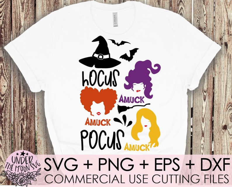 Hocus Pocus SVG Bundle / Halloween Svg Bundle / Sanderson Svg - Etsy