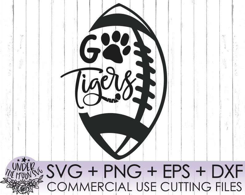 Go Tigers Svg Paw Svg Tigers Svg Football Svg Tigers - Etsy UK