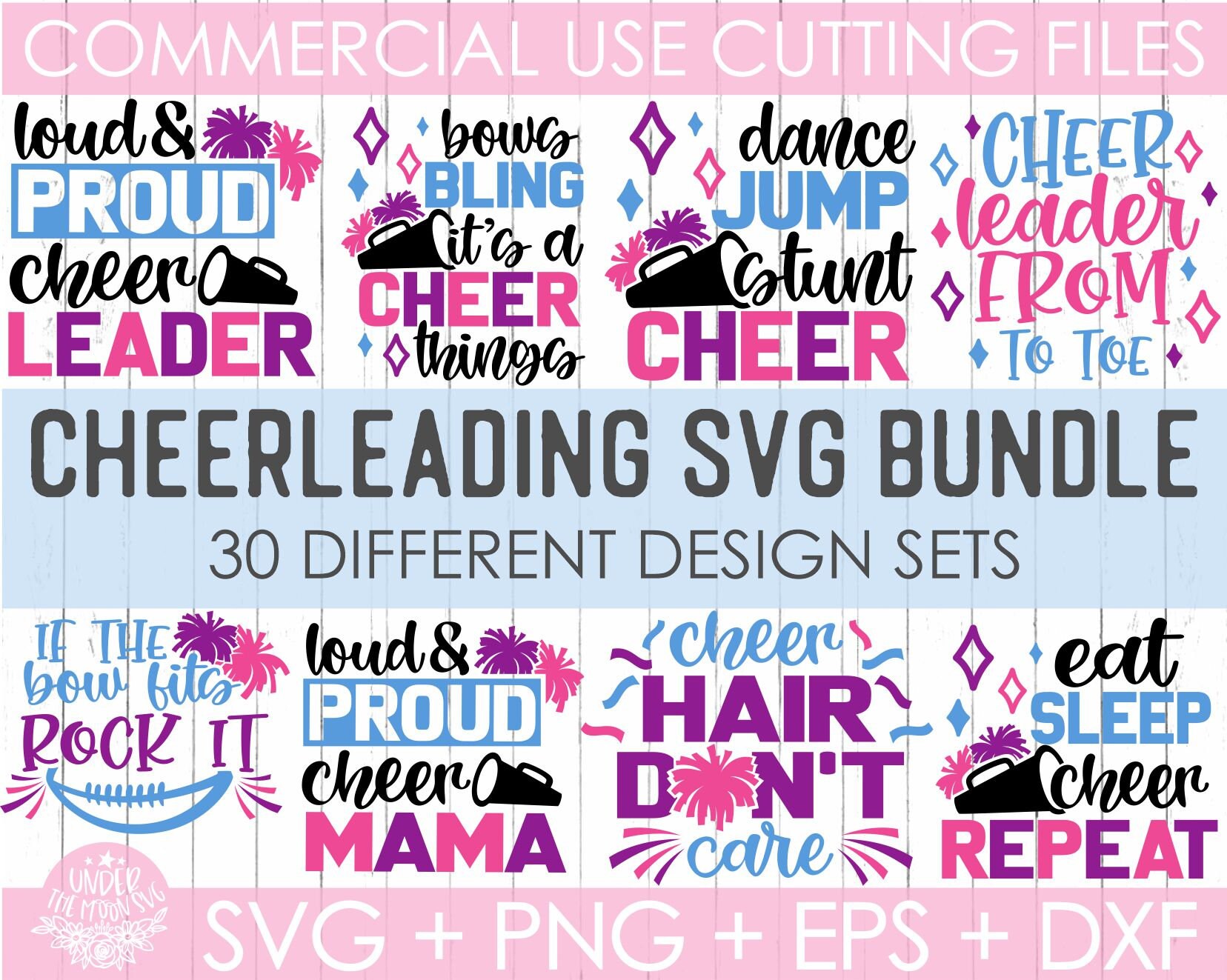Cheerleading Svg Bundle Cheer Cheer Team Cheer Squad Cute - Etsy