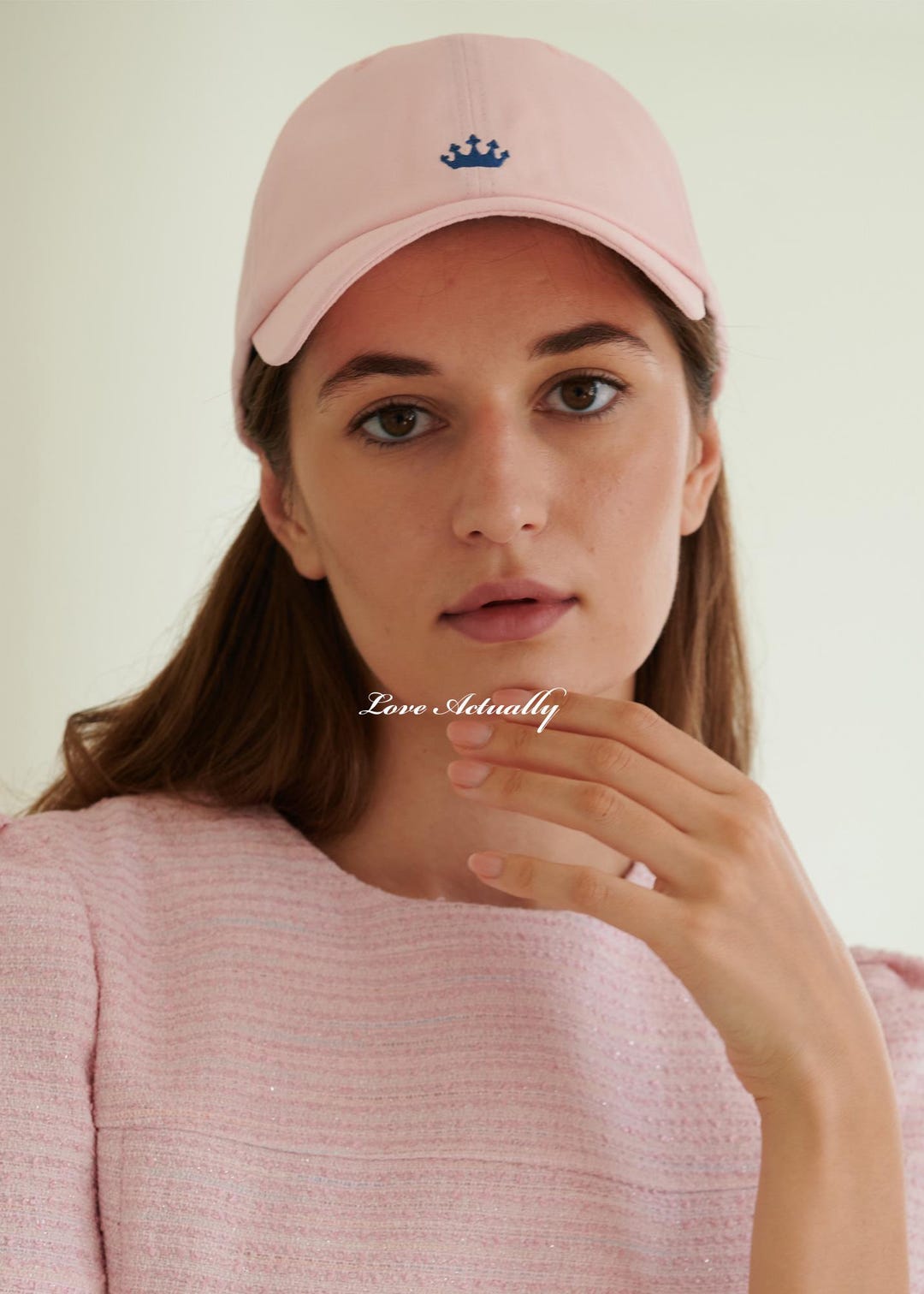 Soft Pink Baseball Cap for Women | Elegant Korean Style Hat | Minimal ...