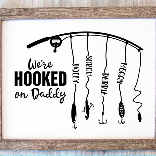 We Are Hooked on Papaw Svg Png Printable Father's Day - Etsy