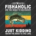 I'm a Fishaholic on the road to recovery PNG Retro PNG | Etsy
