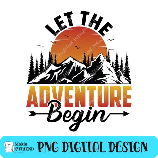 Let the Adventure Begin - Etsy