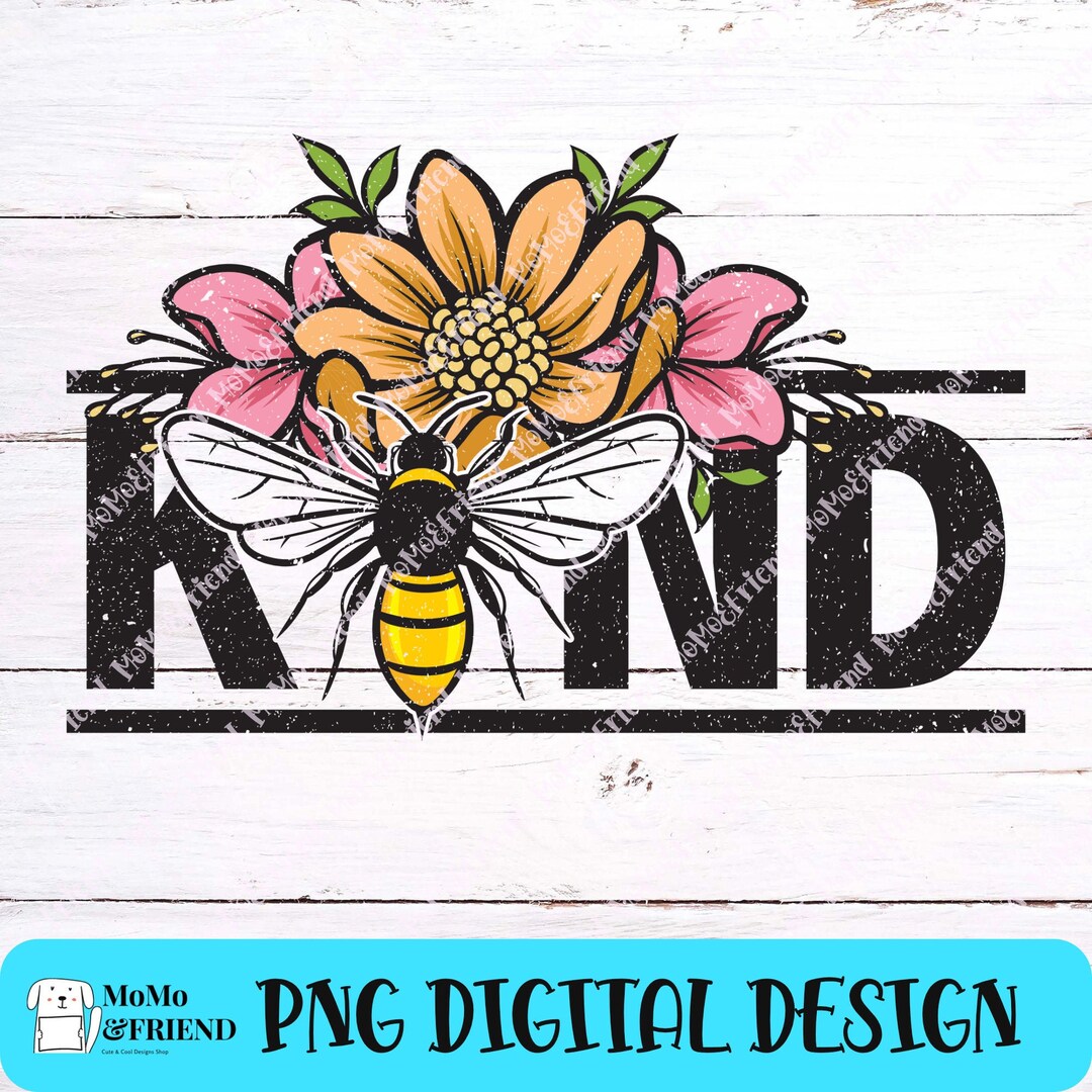 Retro Be Kind PNG, Be Kind Png Sublimation Design Download, T-shirt ...