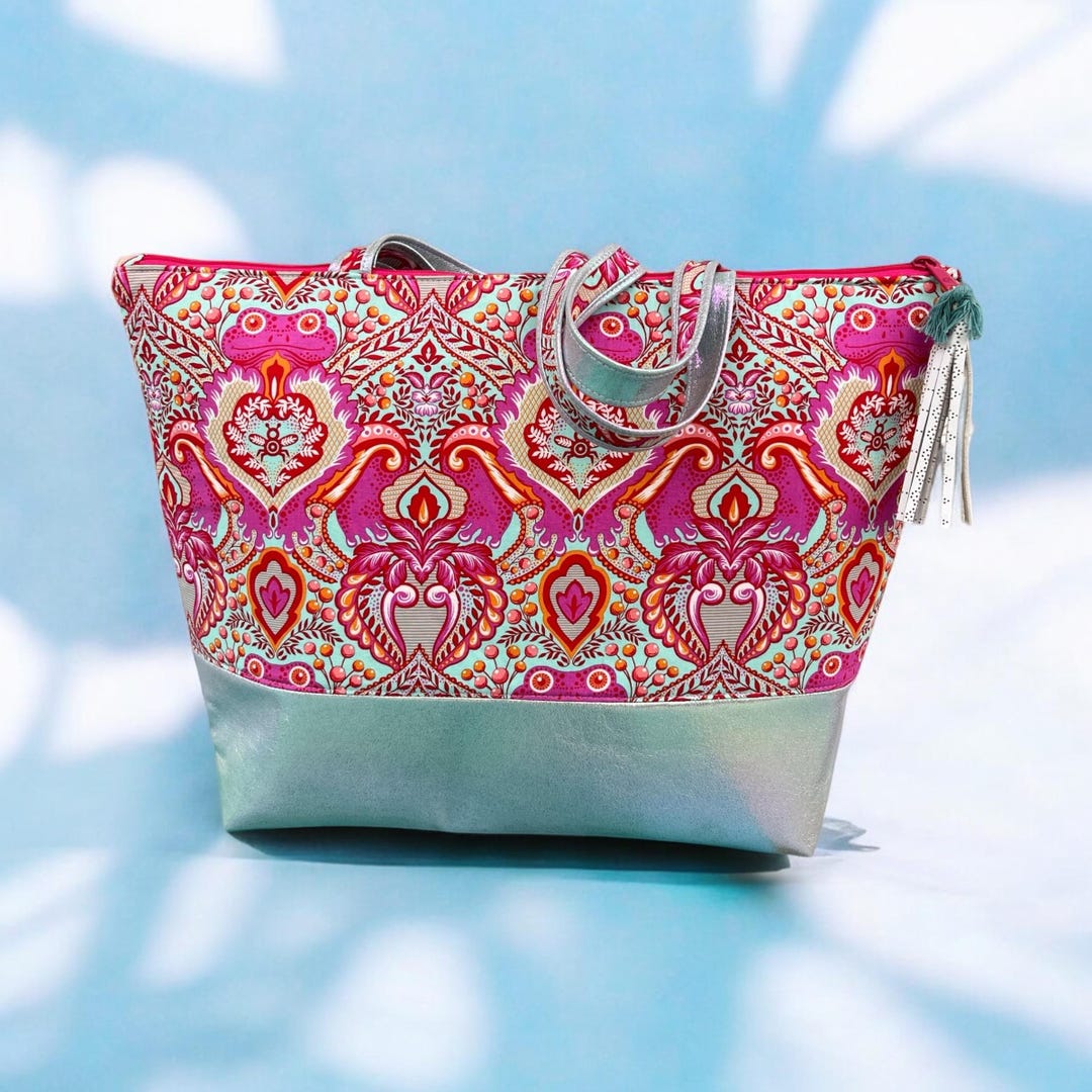 Tula Pink Tote Bag - Etsy