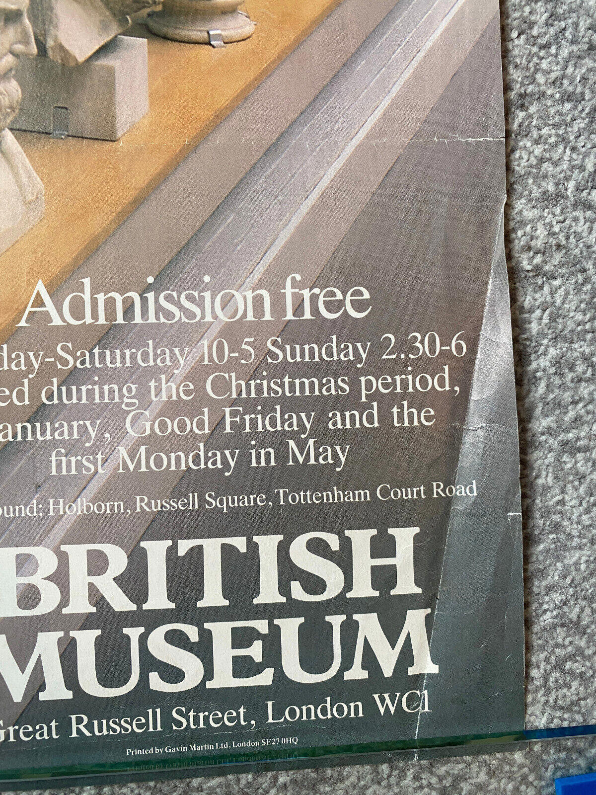 1985 British Museum Exhibition Poster: Wolfson Galleries of - Etsy