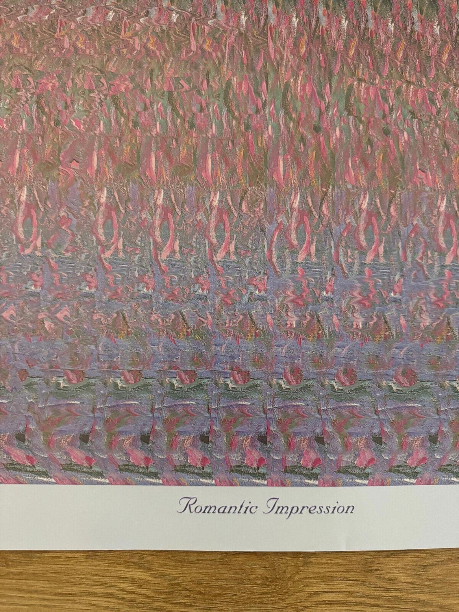 1994 Nvision Grafix Magic Eye Illusion Poster - Romantic Impression (dallas) - Etsy