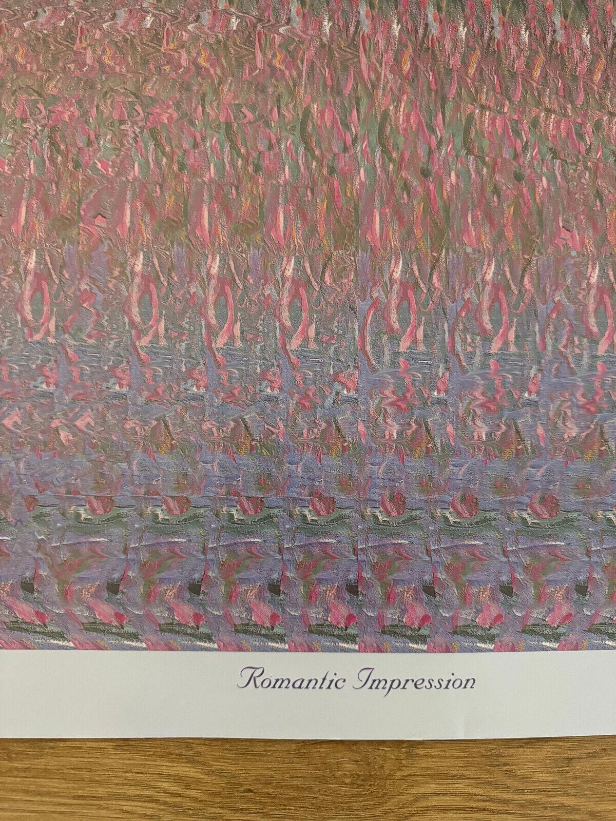 1994 Nvision Grafix Magic Eye Illusion Poster - Romantic Impression ...