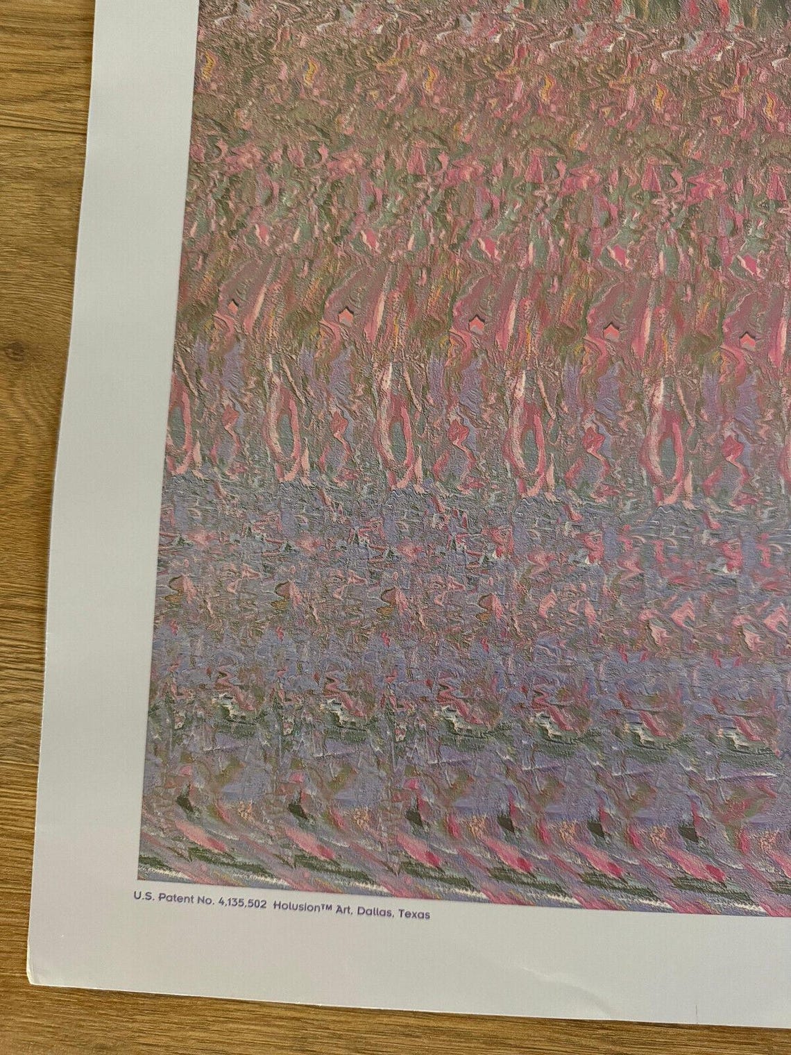 1994 Nvision Grafix Magic Eye Illusion Poster - Romantic Impression ...