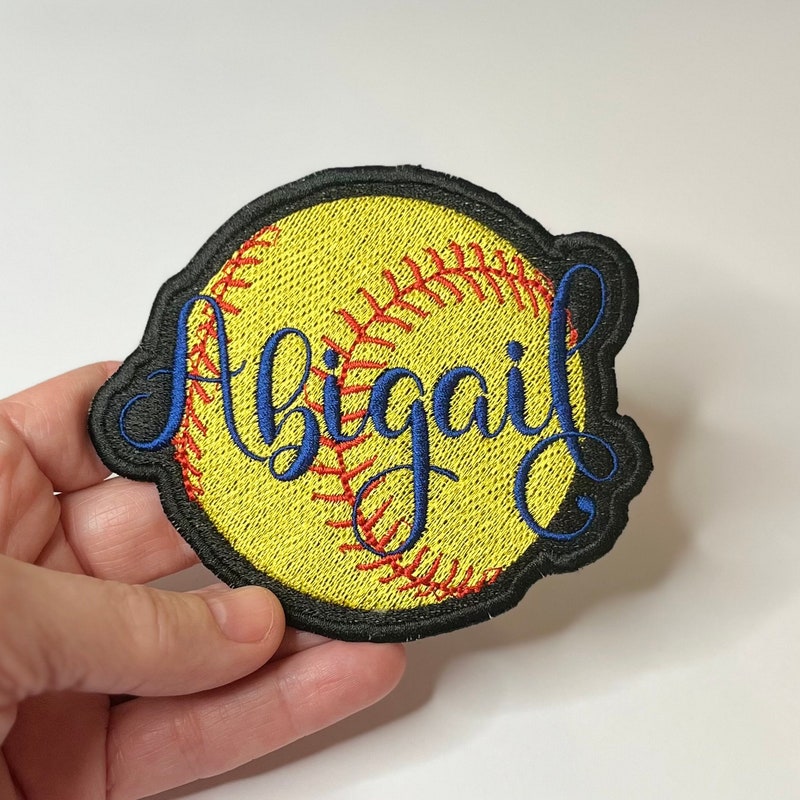 Softball Iron On - Etsy