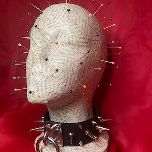 Locked and Loaded Spiked Collar - Etsy