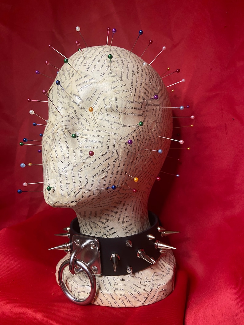 Locked And Loaded Spiked Collar Etsy