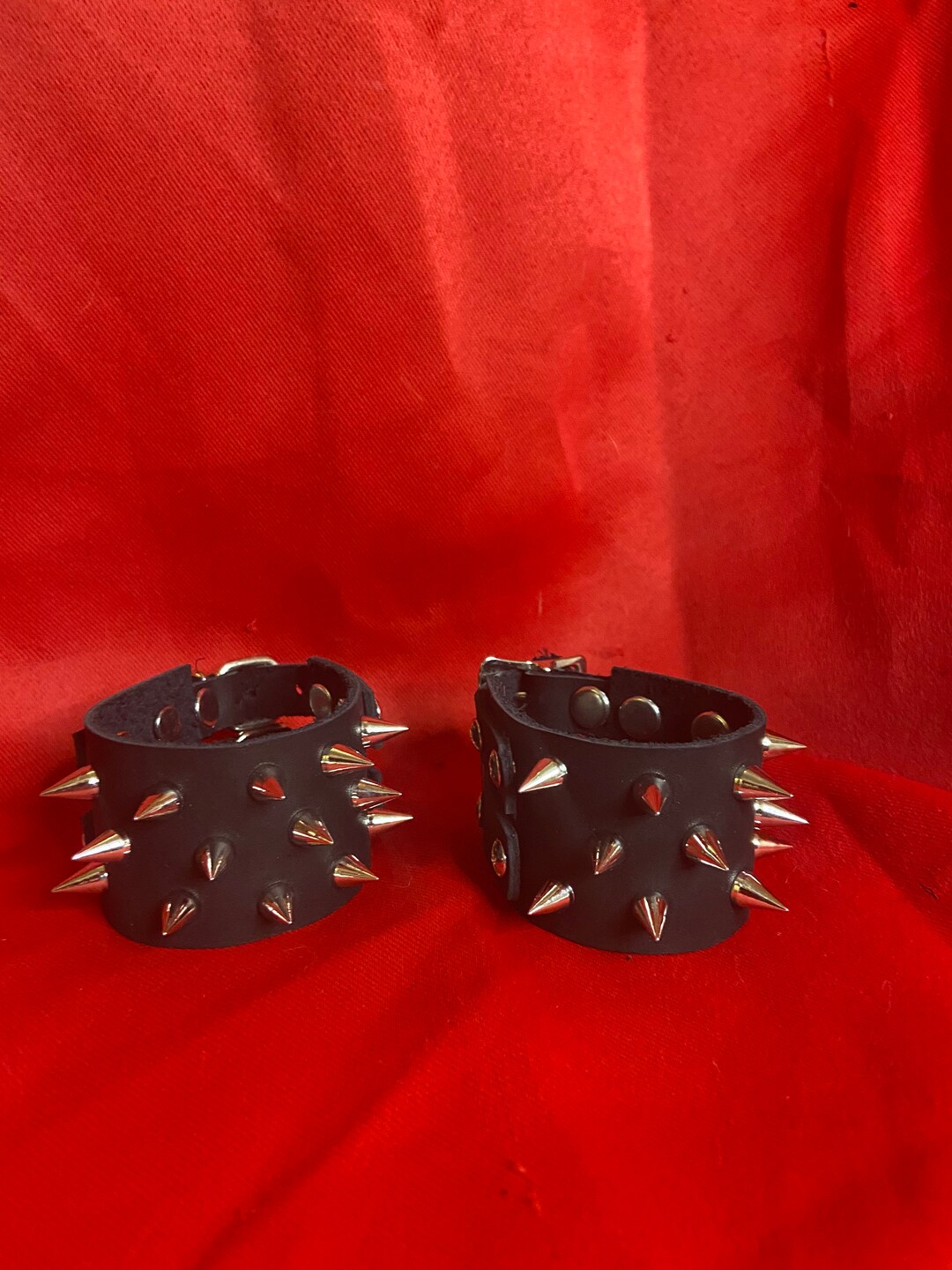 Spike up Wrist Cuffs - Etsy