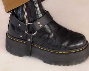 Leather Bootstrap - Etsy