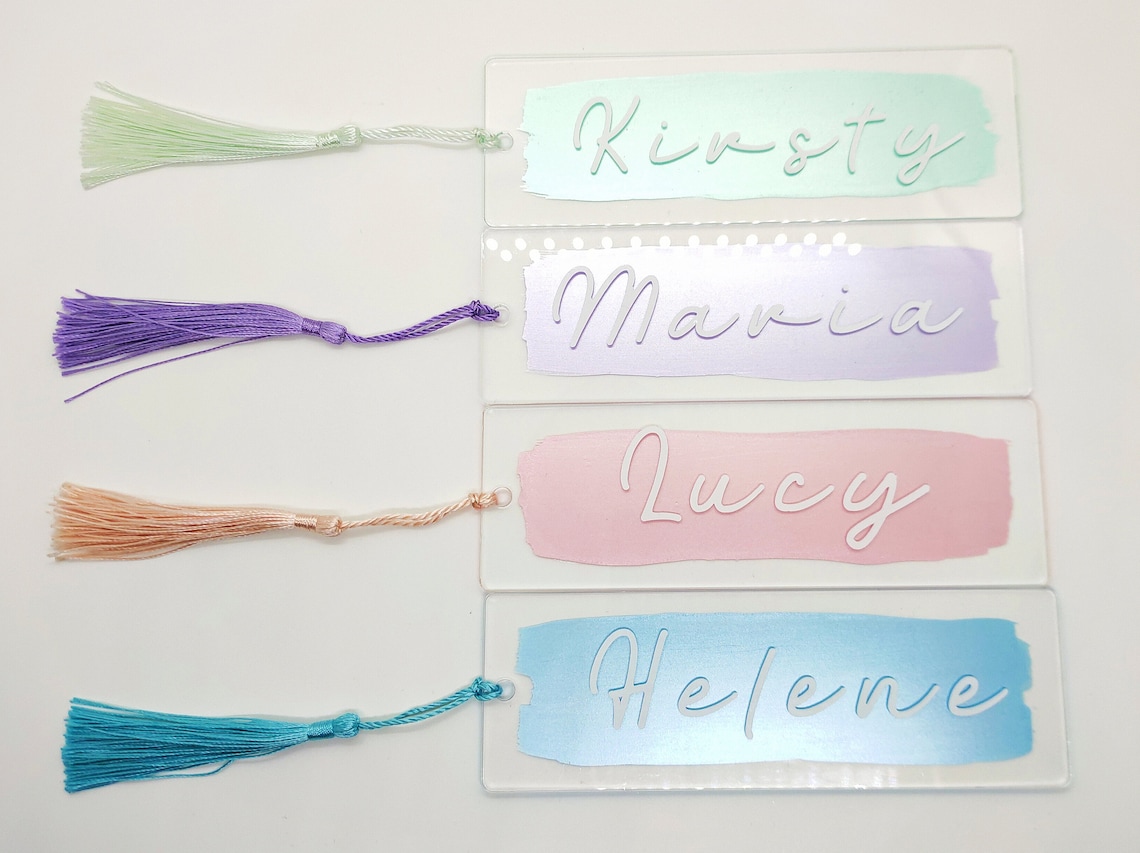 Personalised Acrylic Bookmarks Etsy personalised-acrylic-bookmarks-etsy