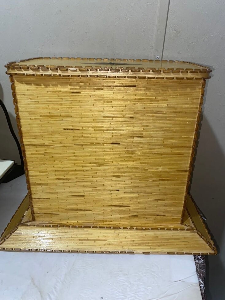Vintage Prison Art Matchstick Jewelry Box - Etsy