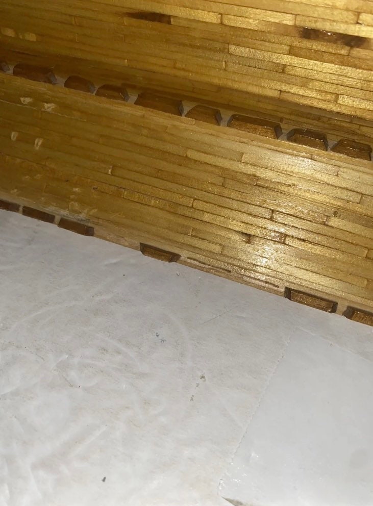 Vintage Prison Art Matchstick Jewelry Box - Etsy