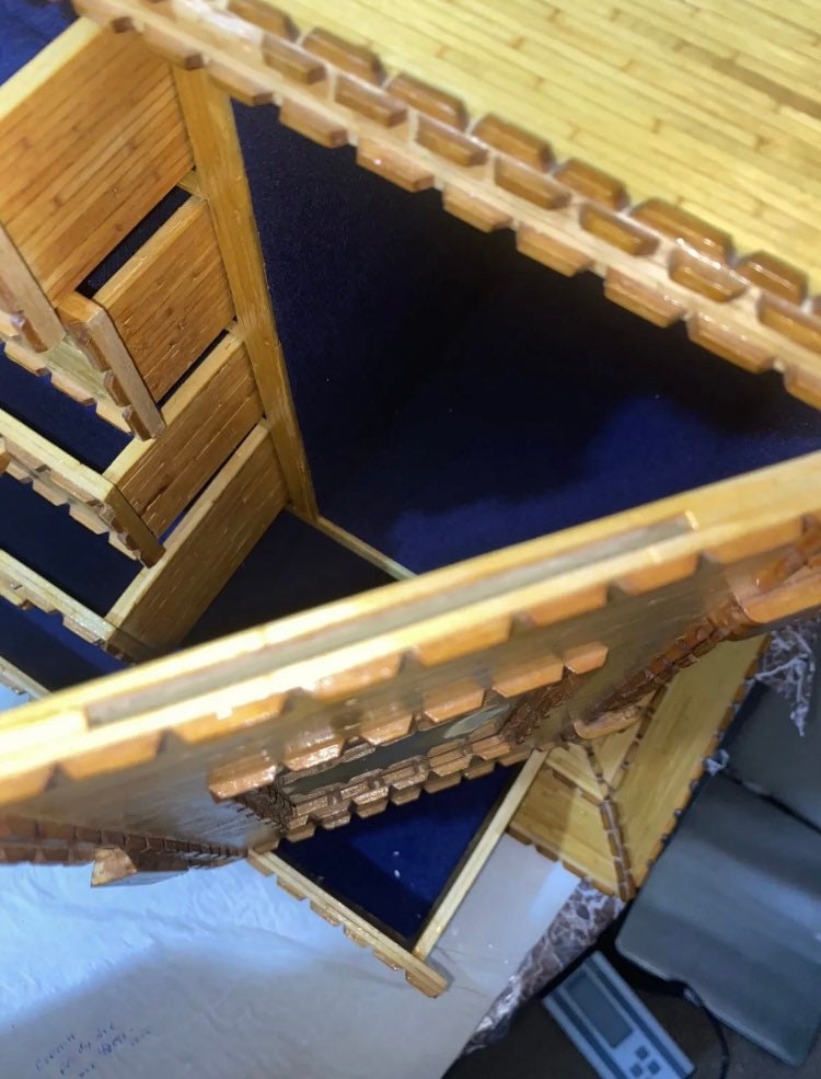 Vintage Prison Art Matchstick Jewelry Box - Etsy