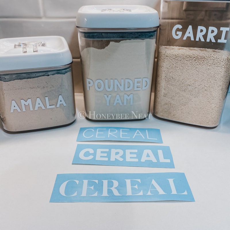 Canister Labels - Etsy