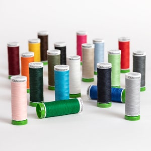 Gutermann Sew-all Rpet Polyester Thread Set, Assorted, 20 Spools - Etsy