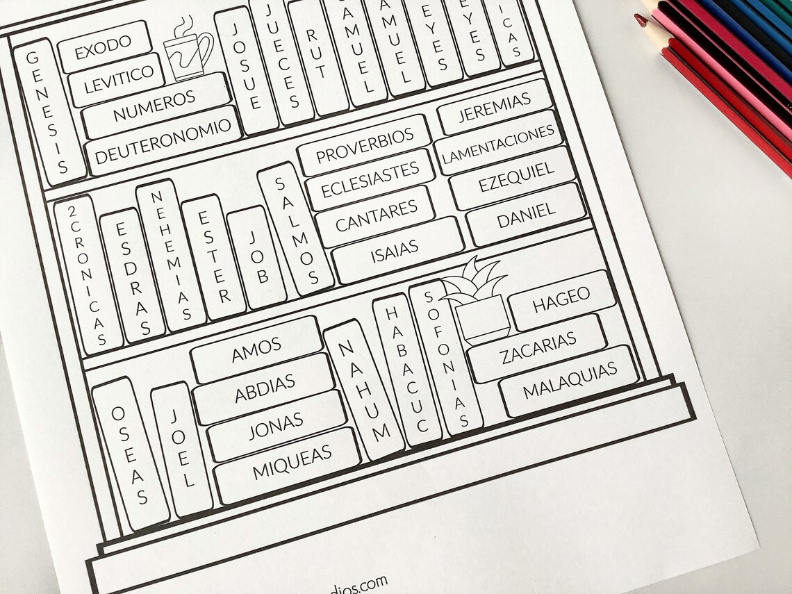 Old Testament Books | Coloring Sheet | Coloring Sheet of Old Testament ...