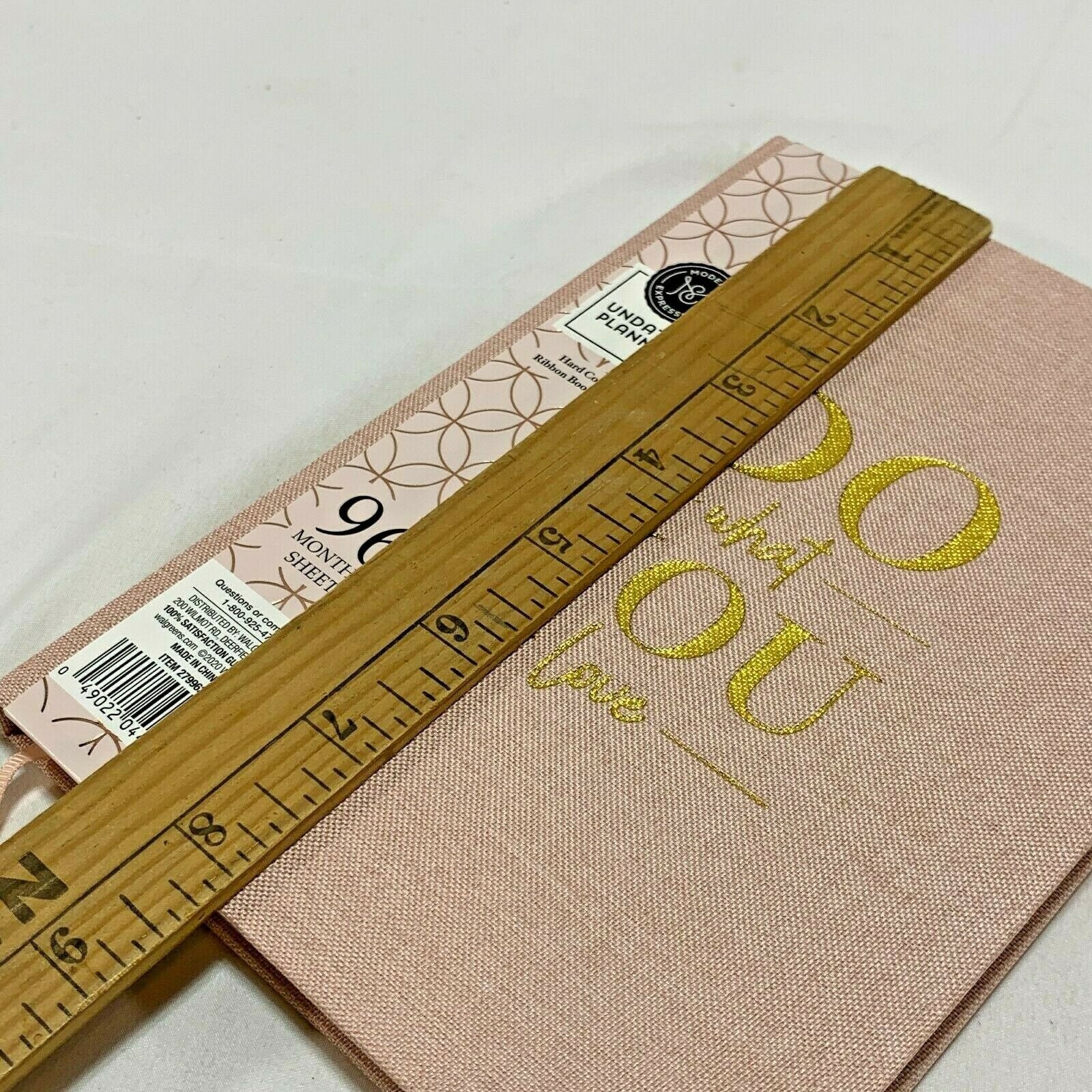 Undated Planner Weekly Monthly Layouts Hard Cover Ribbon - Etsy
