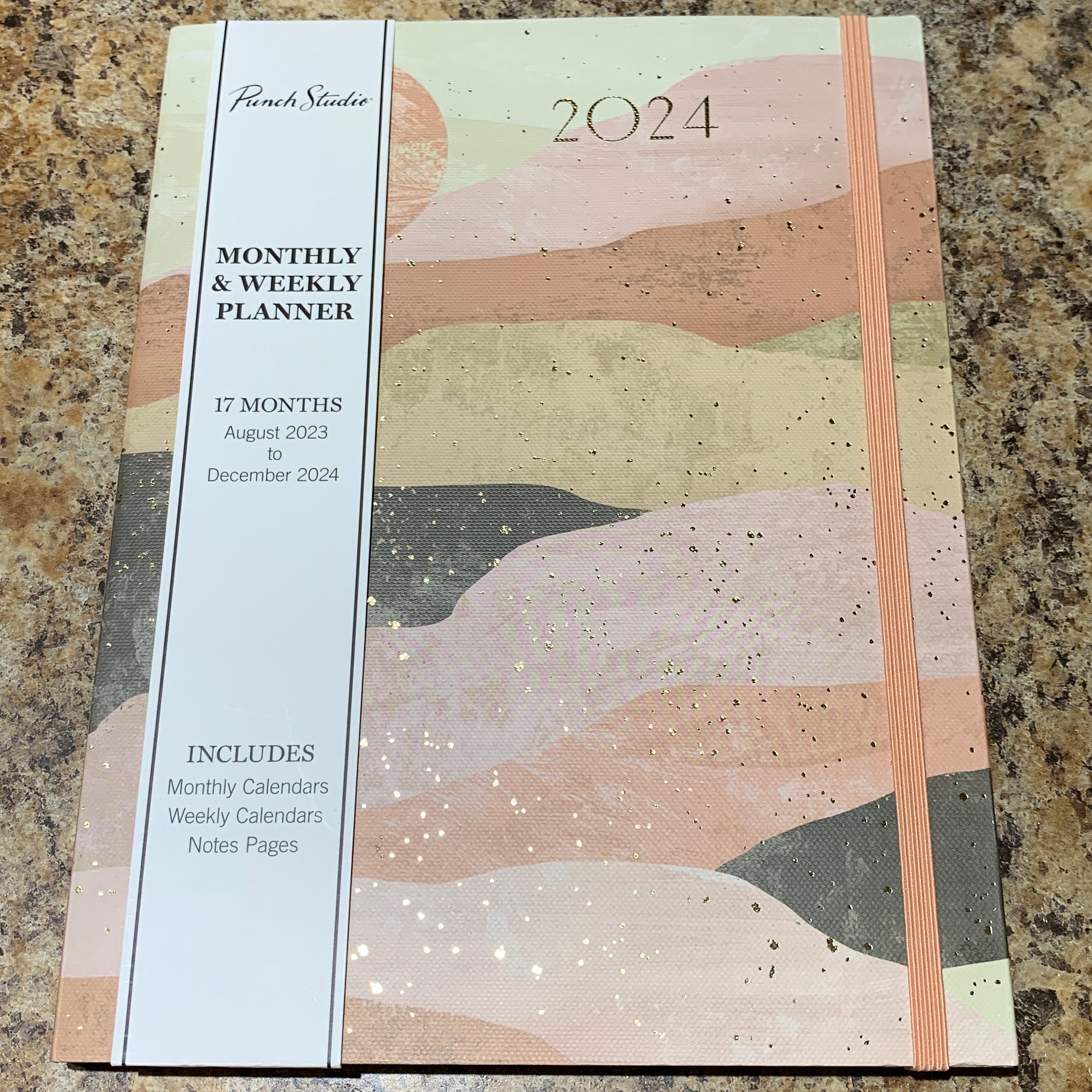 2023-2024 Planner Monthly Weekly Layout Notes Pages Punch - Etsy Australia