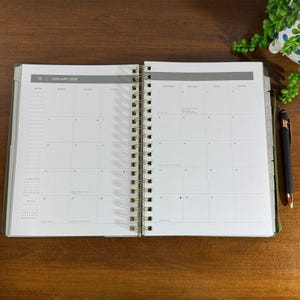 Fringe 2025 Planner Monthly Weekly Layouts Pocket Spiral Stickers 7 ...