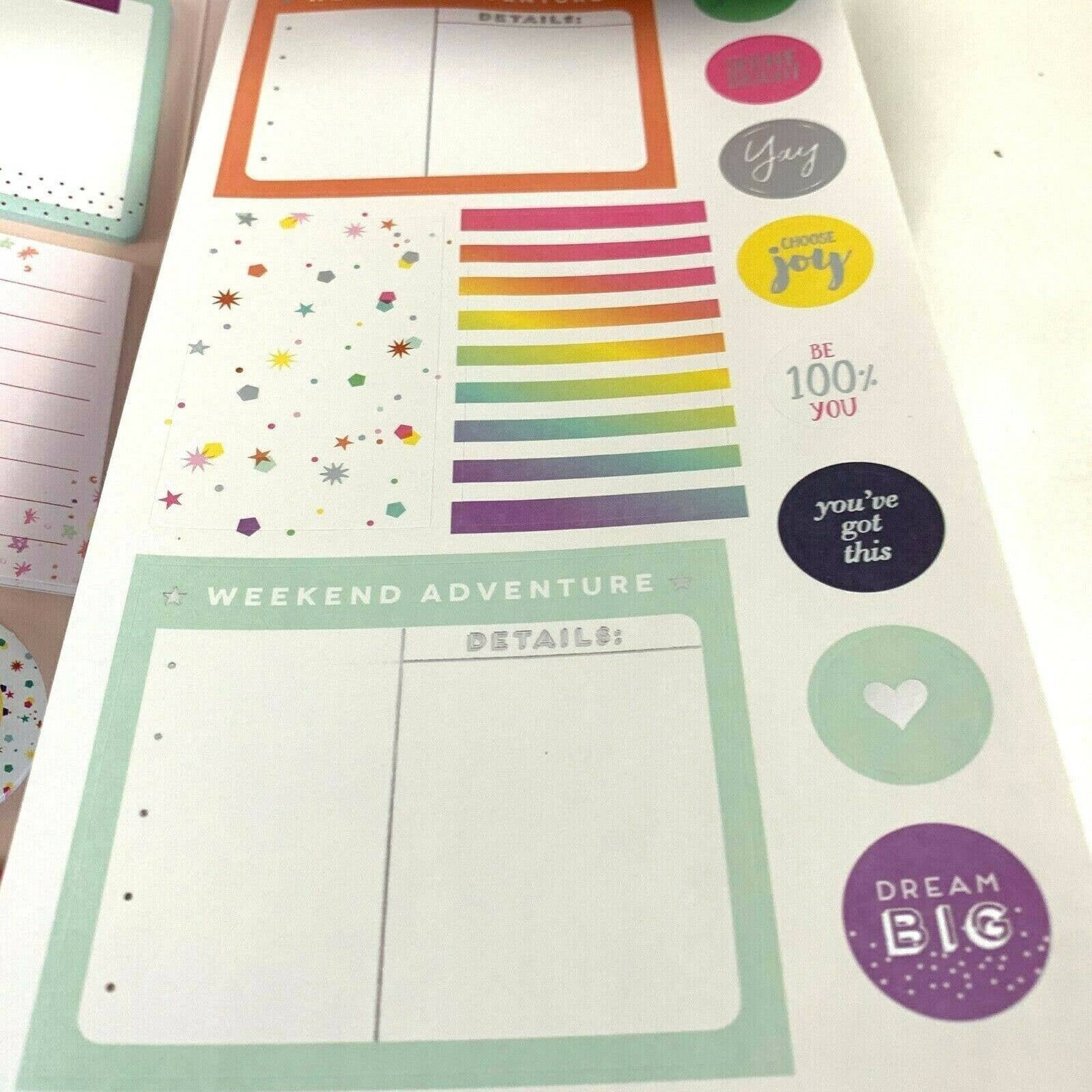The Happy Planner Girls Accessory Book Trendsetter Stickers | Etsy