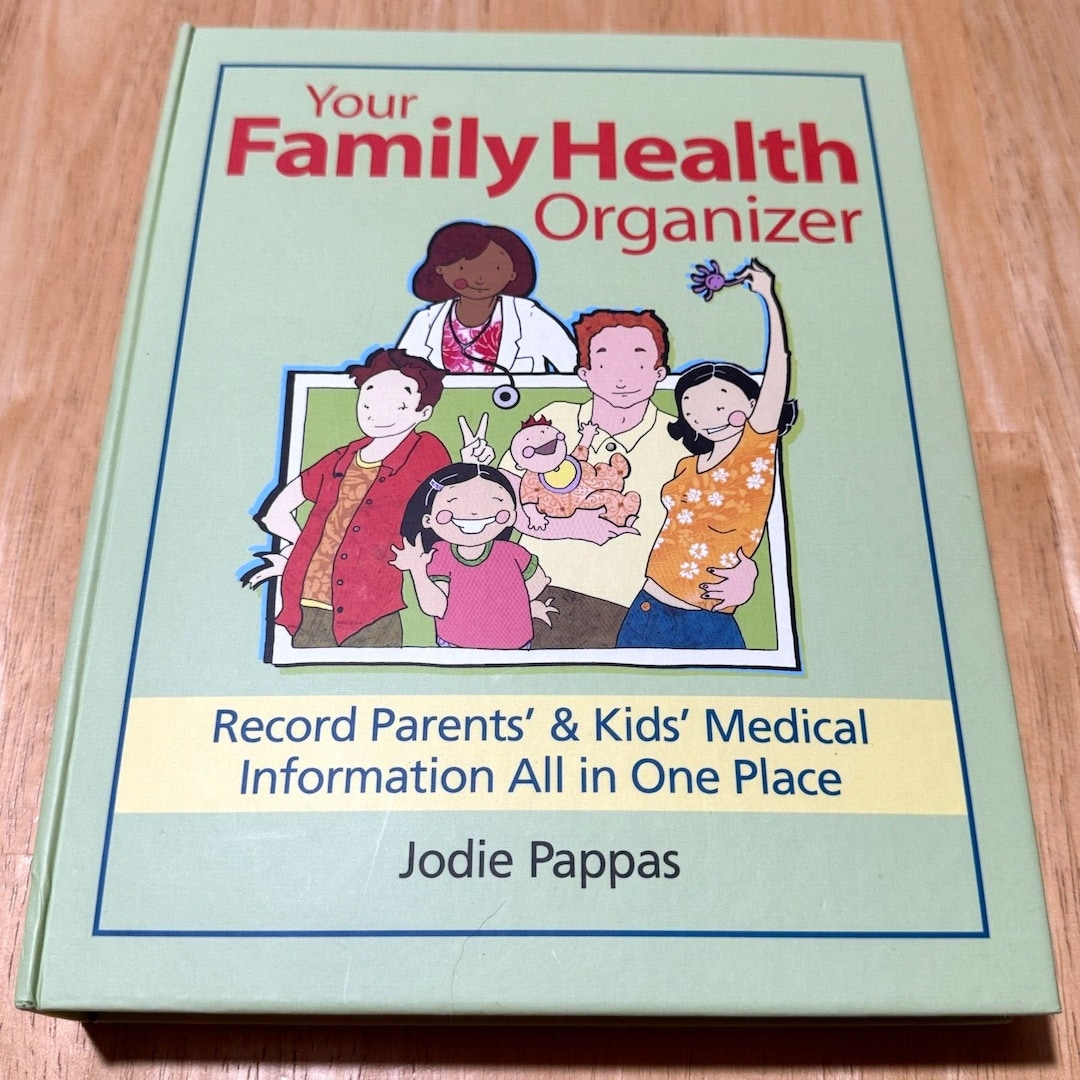 Your Family Health Organizer Record Parent and Kids Medical Info Binder ...