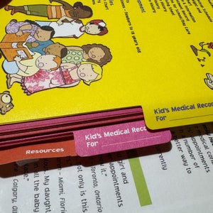 Your Family Health Organizer Record Parent and Kids Medical Info Binder ...